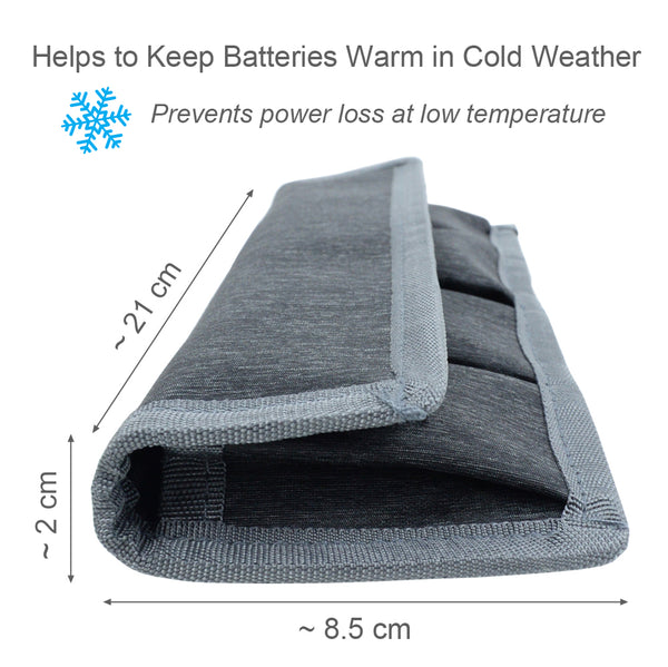 DSLR Battery Holder Bag Travel Storage Case – Foto&Tech